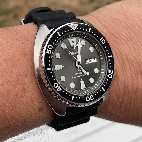 [$325 USD] FS: Seiko SRPC23 Anthracite Sunburst Dial Turtle ...