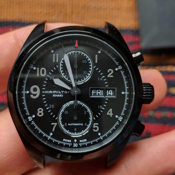 FS: Hamilton Jack Ryan Khaki Field Auto Chrono H71626735 REDUCED ...