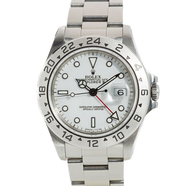 FS: 1993 Rolex Explorer II White Tritium Dial Box, Papers & Booklet ...