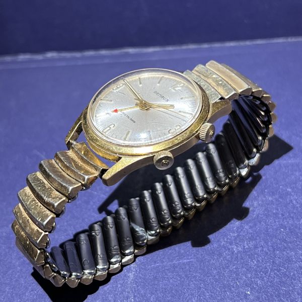 Vintage Benrus Mechanical Alarm Dress Watch - ALL WORKING WELL! Alarm ...