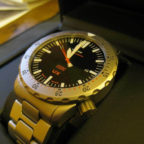 Sinn UX EZM 2B Hydro Divers Watch, Sinn serviced, Full set with extra ...
