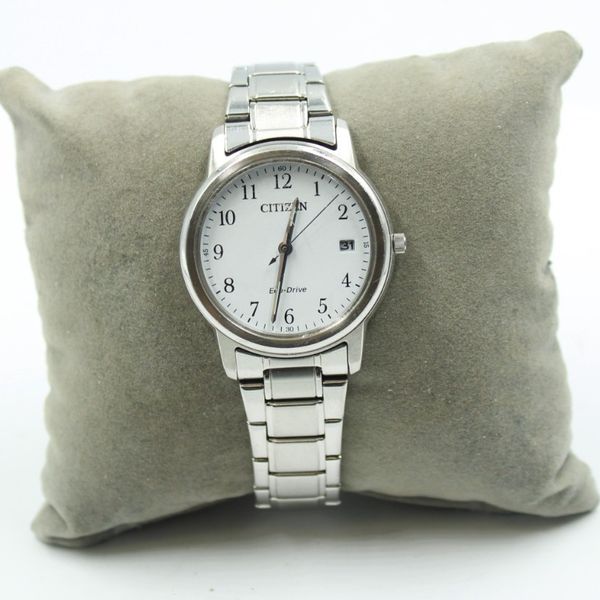 CITIZEN Eco-Drive J810 Steel Classic Date Solar Light Wristwatch - F15 ...