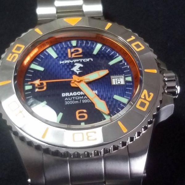 WTB Krypton DragonFish Blue dial! | WatchCharts
