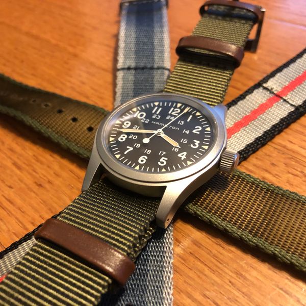 FS: Hamilton Field Mechanical Handwound plus straps | WatchCharts