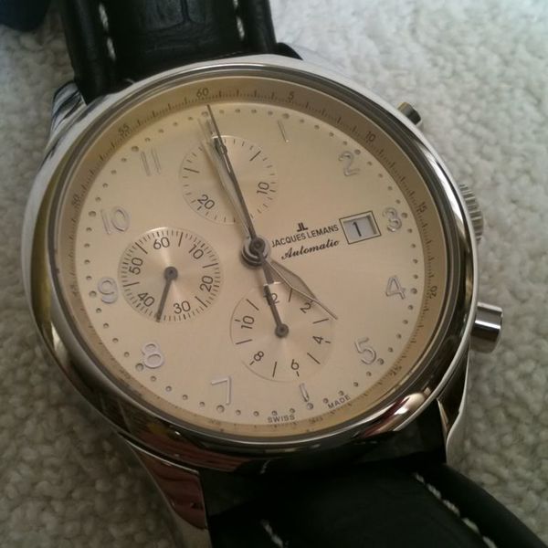 FS: Jacques LeMans Automatic Chronograph. **SOLD** | WatchCharts ...
