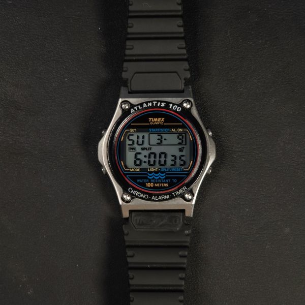 Vintage Timex Atlantis From 1990 | WatchCharts Marketplace