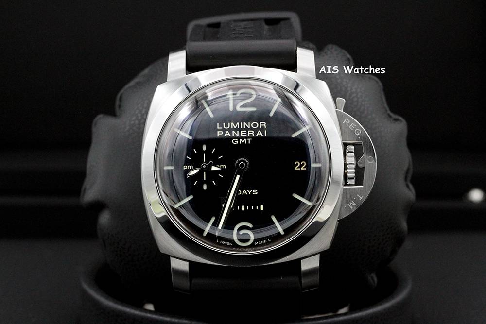 FSOT: Panerai PAM 233 Luminor GMT AM/PM Dial 1950 8Days SS 44MM ...