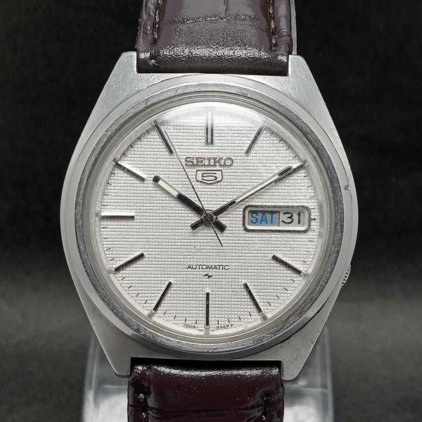 Seiko 5 Automatic 7009-8750 Dial Day/Date Vintage Watch | WatchCharts Marketplace