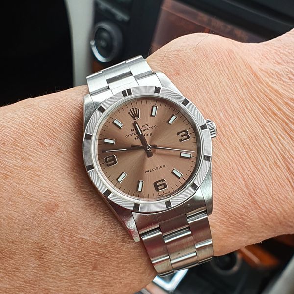 [$5,000 USD] Rolex Oyster perpetual Airking(with cert) | WatchCharts ...
