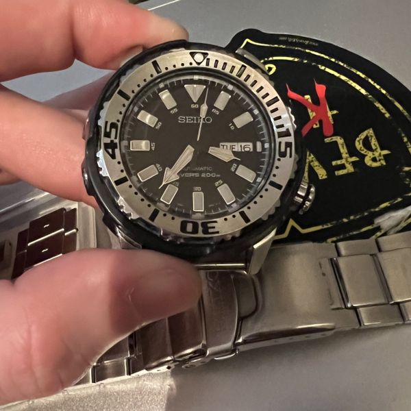 [$375 USD] Seiko SRP227 1st Gen Baby Tuna & stainless shroud ...