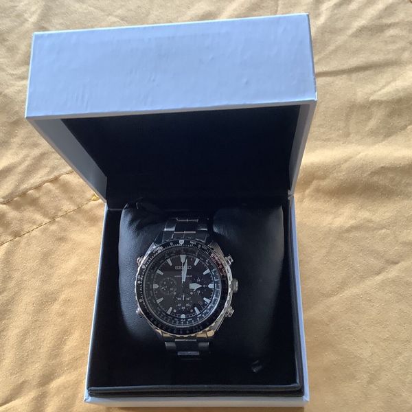 Seiko Radio Sync Solar World Time Chronograph Watch Cal.8B92 ...