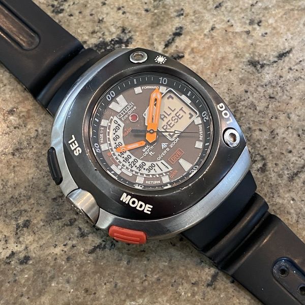 Citizen ECO-DRIVE Promaster AQUALAND Men's Watch - U107-T007970 Not Running | WatchCharts ...