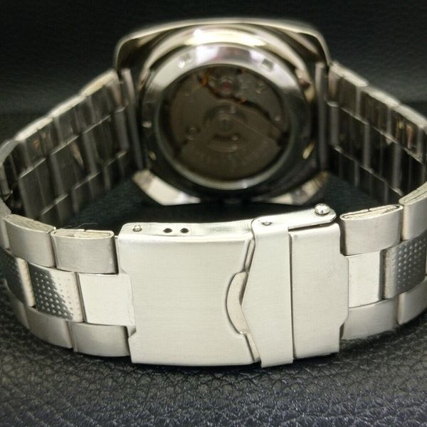 VINTAGE ORIENT AUTOMATIC 46943 JAPAN MENS DATE BLACK COLOR DIAL WATCH ...