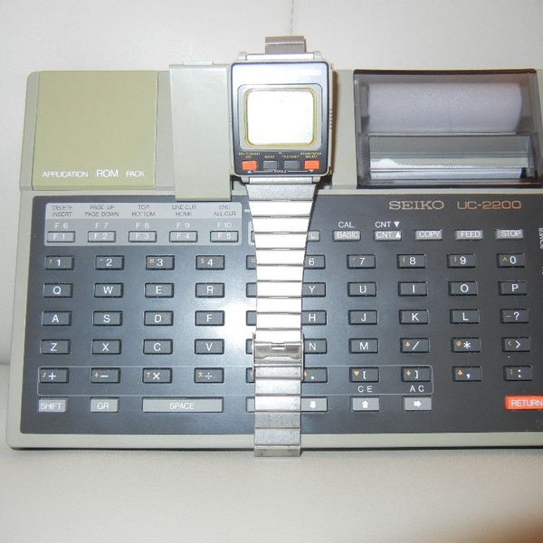 Seiko UC-2000 Wristwatch + UC-2200 Keyboard Controller/Dock ...
