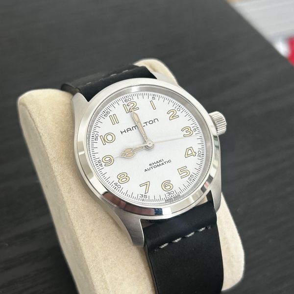 [WTS] Hamilton Murph White Dial 38mm $650 | WatchCharts Marketplace