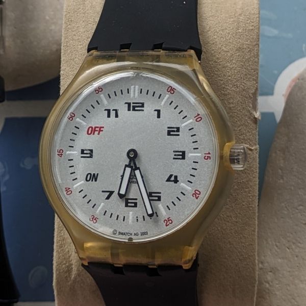 Swatch Ag 2003 Alarm Electronic Watch | WatchCharts Marketplace