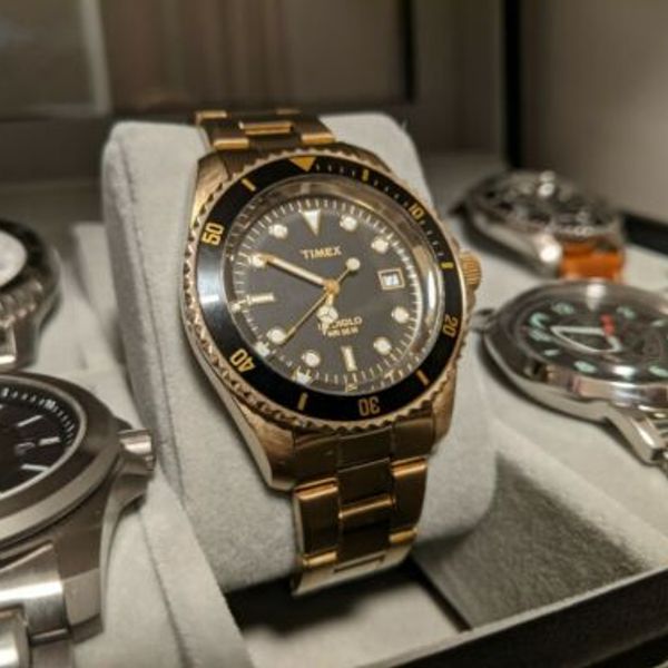 Timex T29771 Gold "Submariner" Rare! | WatchCharts