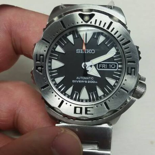 FS: SEIKO BLACK MONSTER 2nd Generation | WatchCharts Marketplace