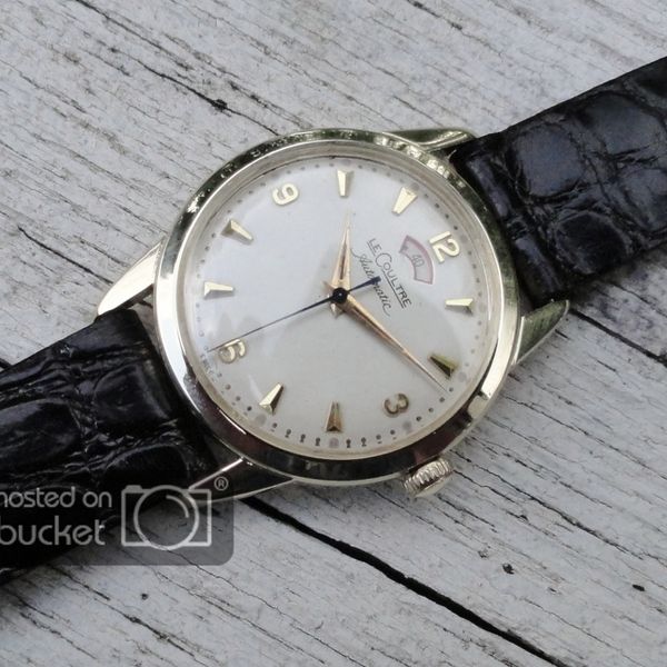 Sold: 1950's LeCoultre 14K Bumper Automatic W/Reserve, 481 movement ...