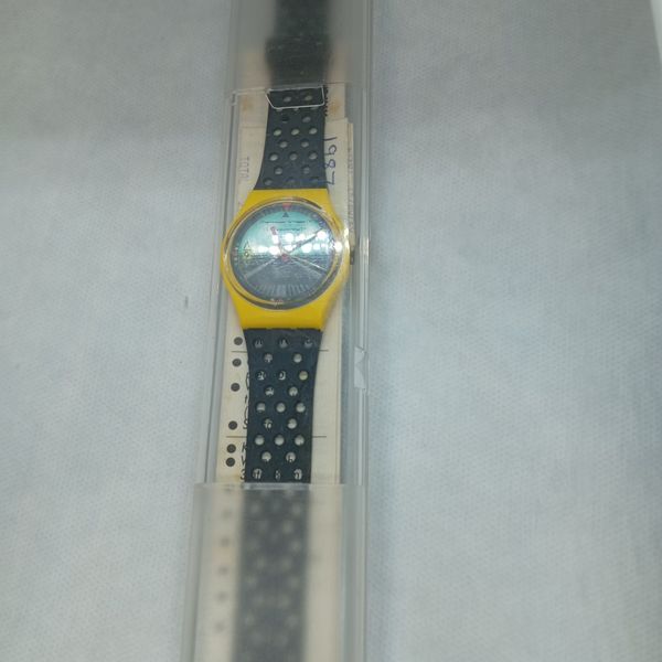 SWATCH WATCH "FOLLOW ME" 1987 ORIGINAL. EXTREMELY RARE AND COLLECTABLE ...