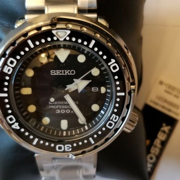 NEW SEIKO PROSPEX SBBN031 Marine Master Watch: FULL KIT (USA SELLER ...