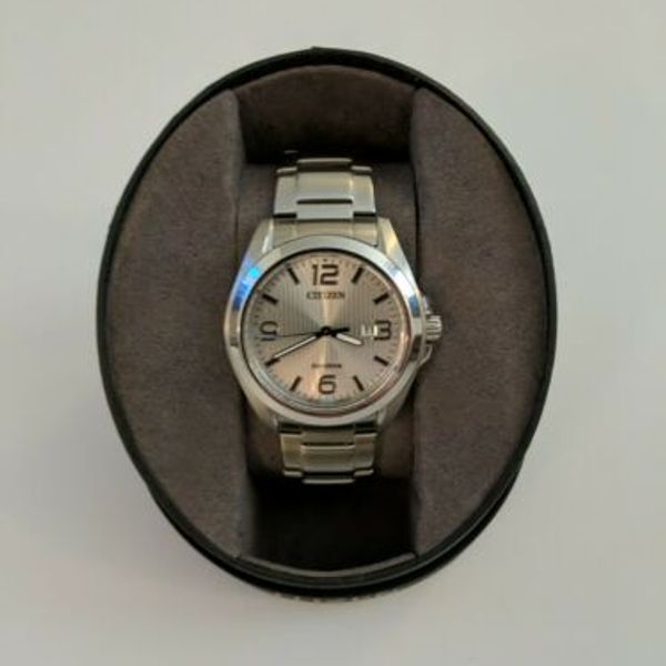 Citizen Mens Stainless Steel Eco-drive Watch, J810-R005961, Silver ...