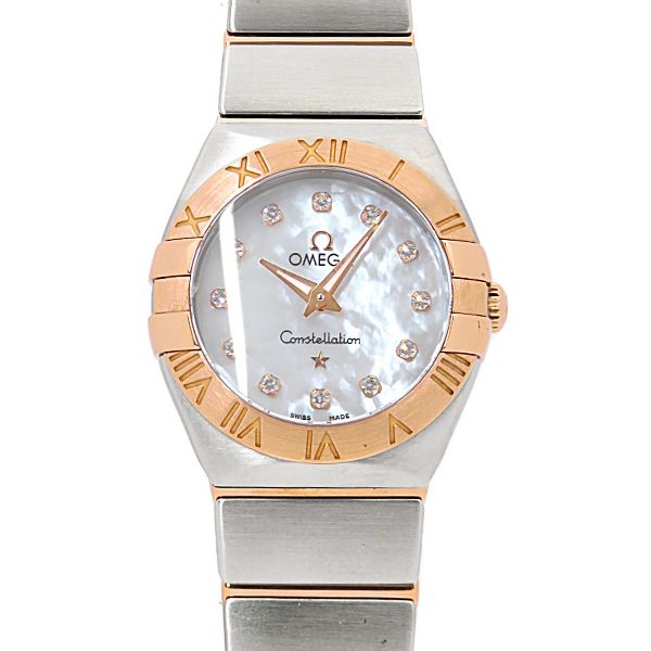 [OMEGA] Omega "Constellation Blush 12P Diamond" 123.20.24.60.55.001 ...