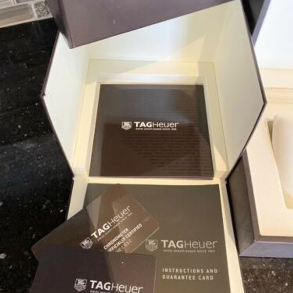 Tag Heuer Carrera Automatic Men’s Original Box & Receipt Authenticity ...