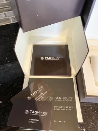 Tag Heuer Carrera Automatic Men’s Original Box & Receipt Authenticity ...