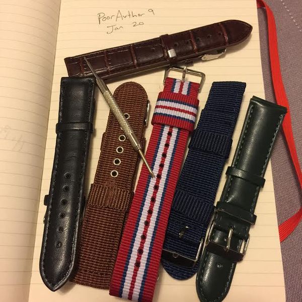 [WTS] Set of six 20mm watch straps with watch strap tool - $25 ...