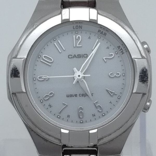 Casio Ladies' Watch, LWQ-150, Radio Watch, Solar Watch, Stainless Steel ...
