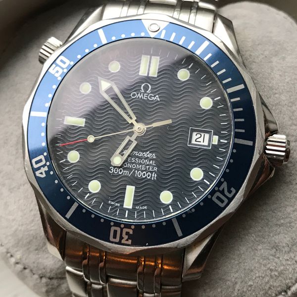 FSOT Omega Seamaster Pro Auto Blue $1420 | WatchCharts Marketplace