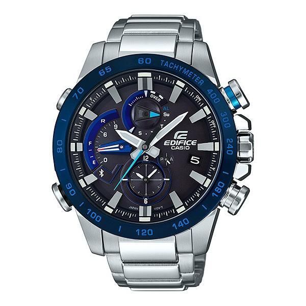 Casio EDIFICE EQB-800DB-1AJF Bluetooth Sport Solar Stainless Men Watch ...