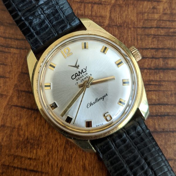[WTS] Vintage CAMY Geneva "Challenger" Gold-filled Manual Wind Watch ...