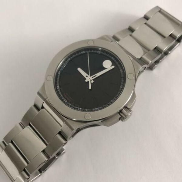 Movado SE Extreme $2495 Red Label Automatic 44mm Men’s Watch 0606700 ...