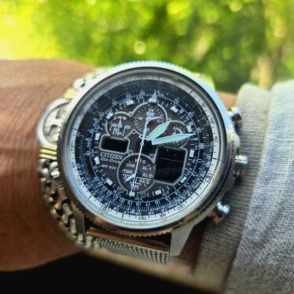 Citizen Promaster Navihawk Aâ T Radio Controlled /Stainless Steel Case ...