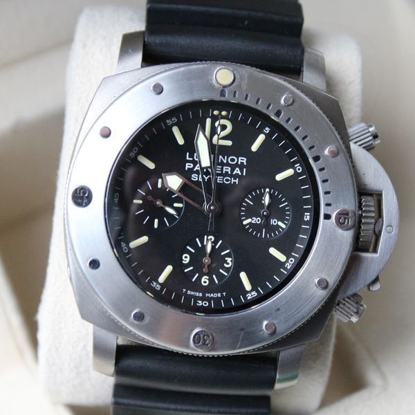 FS: Panerai PAM00202 Slytech PAM202 1000m Slyvester Stallone w/Box and ...