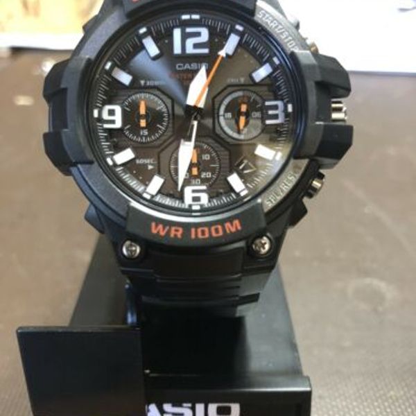 Casio MCW-100H-1AV Chronograph Wrist Watch | WatchCharts Marketplace