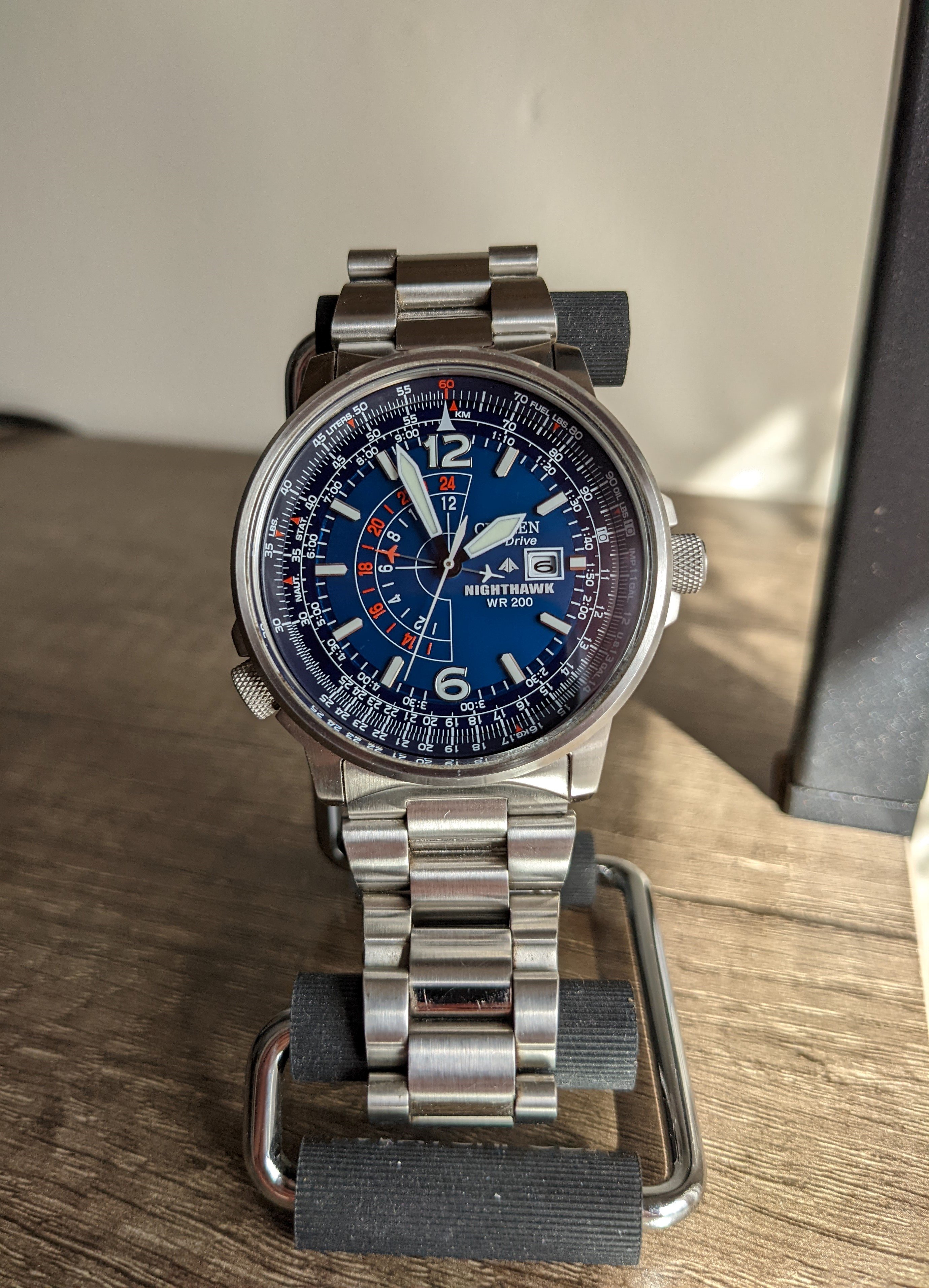 FS Citizen Nighthawk Blue Dial (BJ7000-52L) | WatchCharts