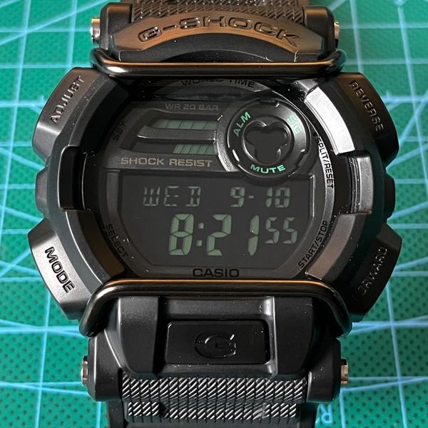 Casio G-Shock GD-400MB Digital Military Style Negative Display Water ...