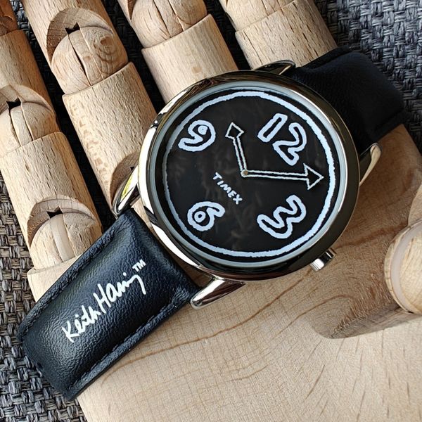 Timex Easy Reader Keith Haring Designer Art Limited Edition Watch ...