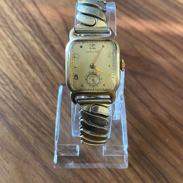 Vintage Hamilton Tank Watch - 10K Gold Filled | WatchCharts Marketplace