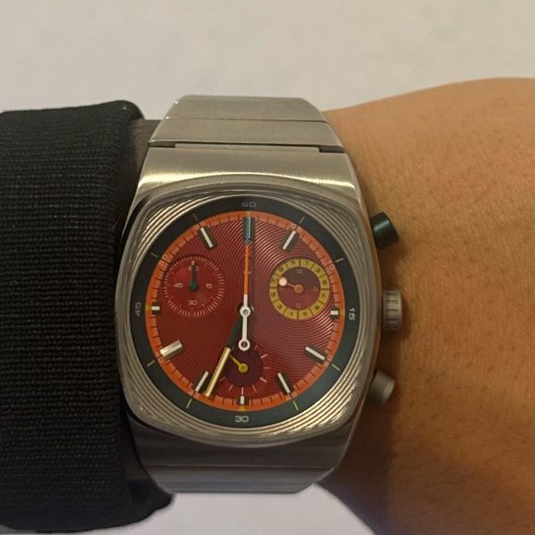 $800- Brew X Worn & Wound Metric Ruby Red Chronograph [WTS ...