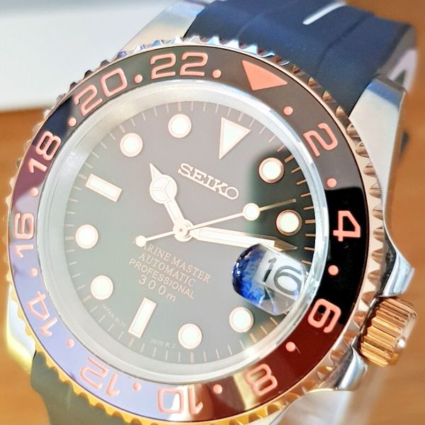Seiko Divers Root Beer mod watch | WatchCharts Marketplace