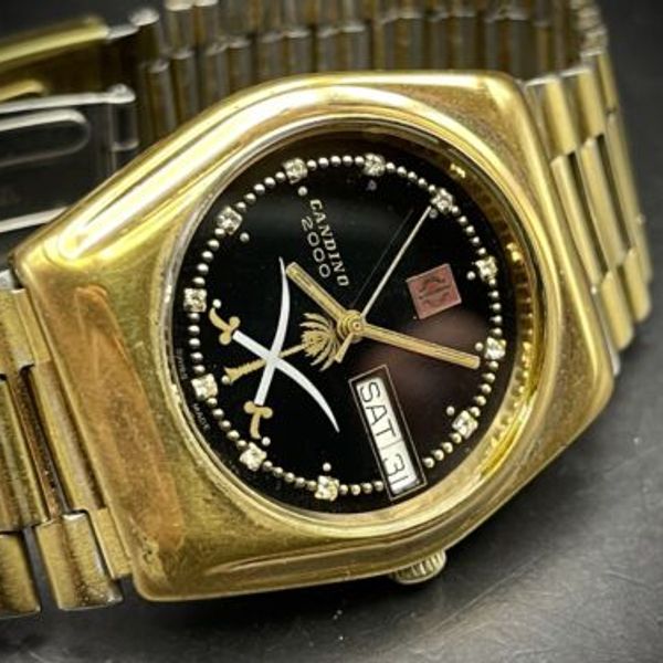 Vintage Candino 2000 Automatic Gents Watch, 35mm, Swiss Made ...