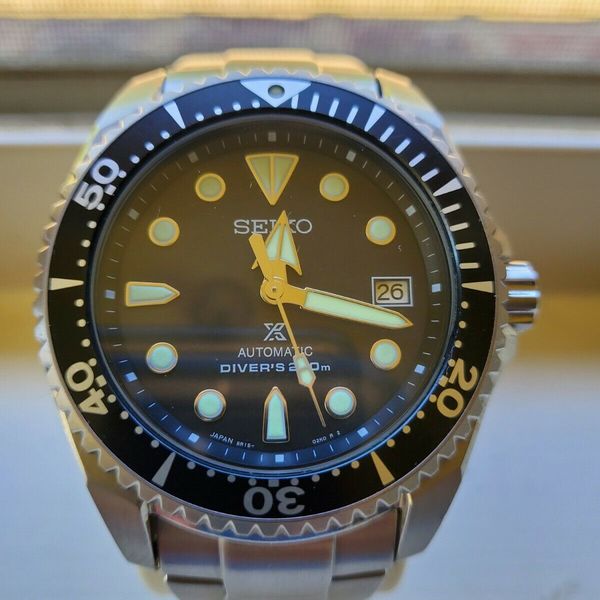 Seiko Prospex SBDC029 Shogun Titanium Scuba Diver 200m Automatic Men`s Watch | WatchCharts