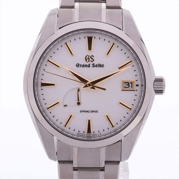 [Used] Grand Seiko Spring Drive SBGA259 TI AT White Dial Too Sesame 3 ...