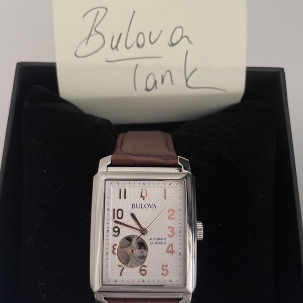 [WTS][EU] Bulova Sutton 96A268 – Automatic Tank Watch – Like New w/ Box ...