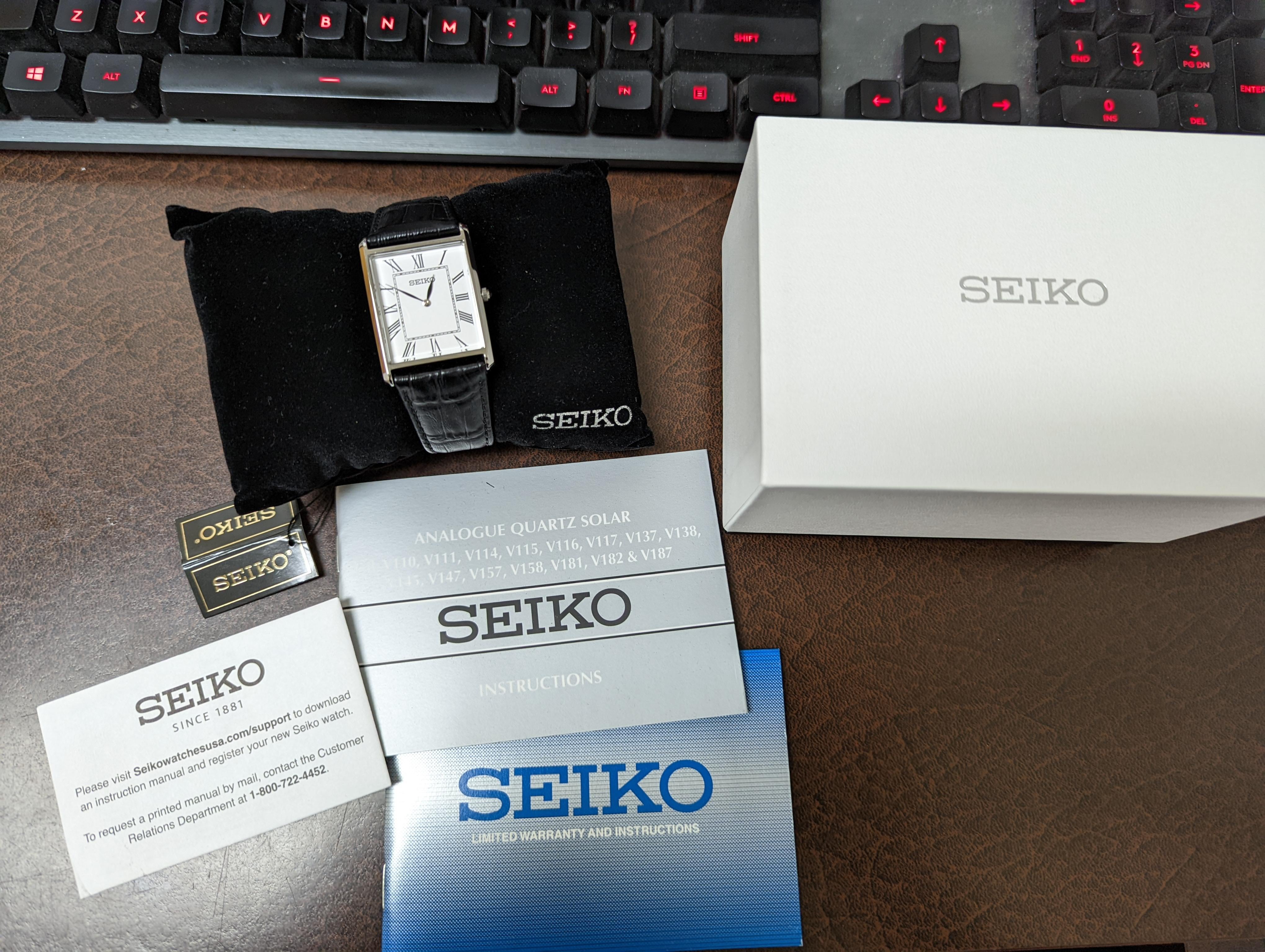 [WTS] Seiko Tank SWR049 | WatchCharts