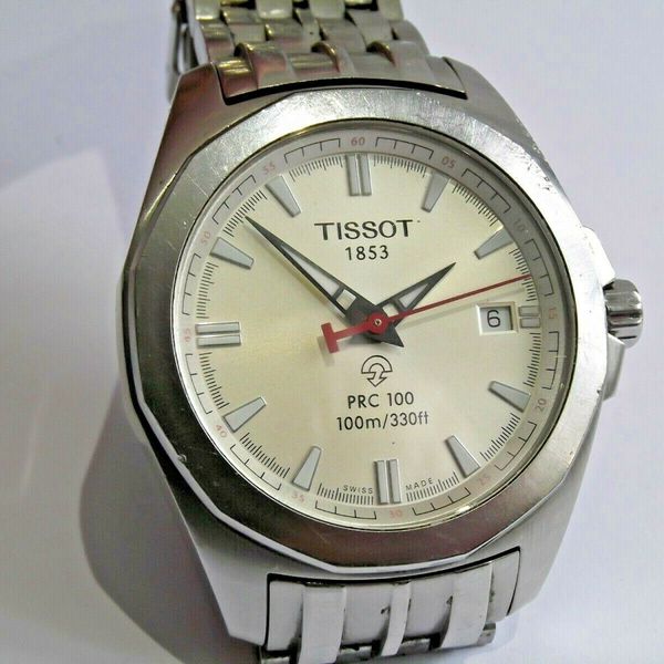 Tissot 1853 PRC100 Date P860/960 Autoquartz Working Rare Gents Watch ...